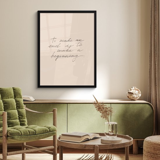 Fotolijst inclusief poster 60x80 cm - Spreuk - Foto in lijst quotes ...