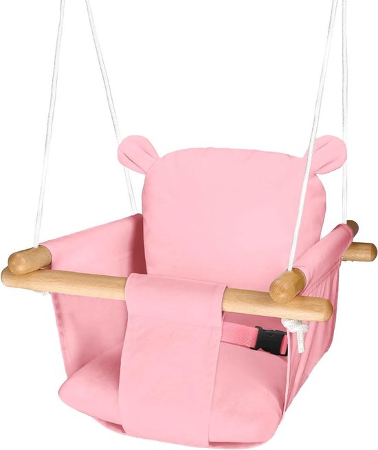 Babyschommel, hout, peuterschommel, houten schommel voor baby's ...