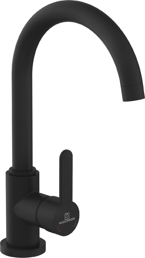 WASSERWERK WK 5 - Keukenkraan - Mengkraan - Zwart | bol