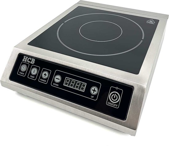 HCB® - Professionele Horeca Inductie kookplaat - 3,5 kW - 230V ...