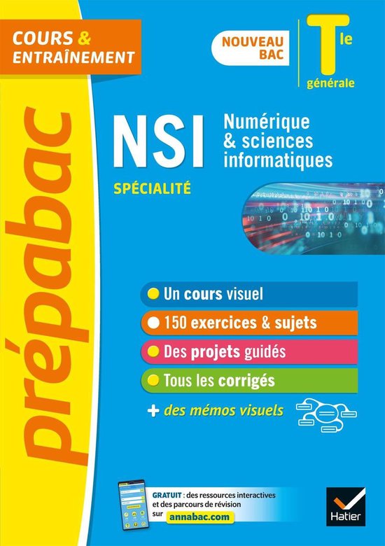 Prépabac NSI Tle générale (spécialité) - Bac 2023 (ebook), Guillaume Connan |... | bol.com
