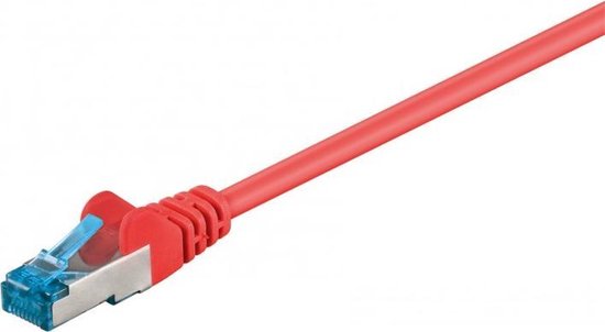 CAT6a S/FTP (PIMF) patchkabel / internetkabel 3 meter rood - netwerkkabel | bol.com