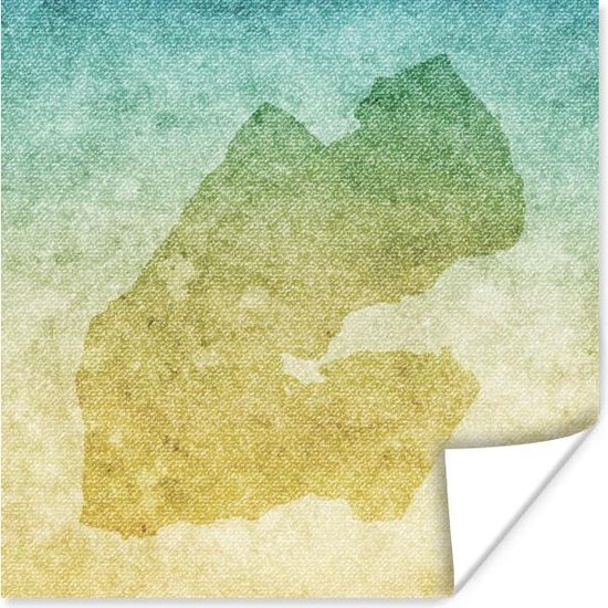 Illustration de Djibouti sur une affiche de texture de toile grunge ...