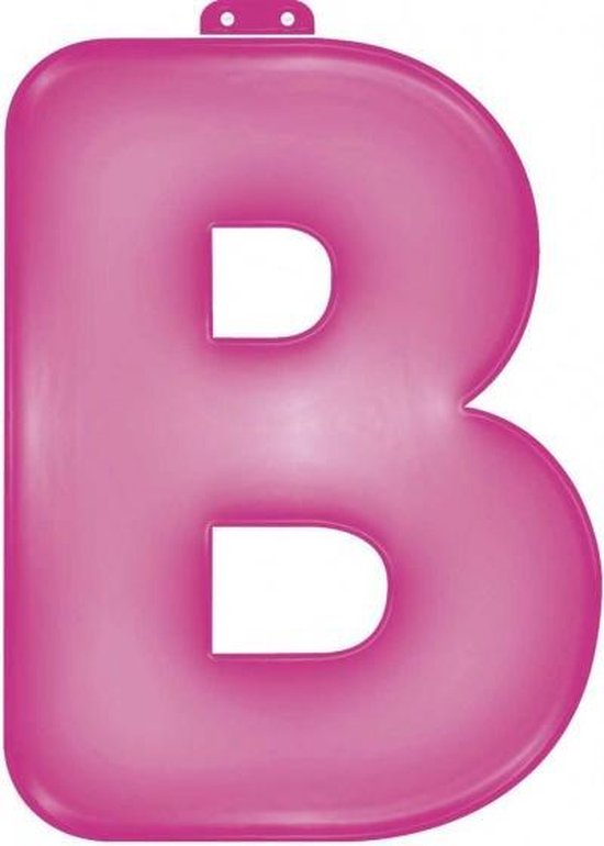funtext letter B roze | bol.com