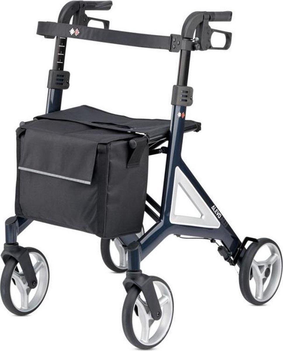 Lichtgewicht Alevo ALU Rollator | Aluminium + Marineblauw | Design by ...