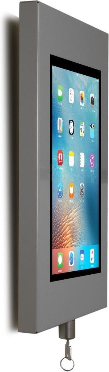 Tablet wandhouder vlak Securo M voor 9-11 inch tablets - grijs | bol.com
