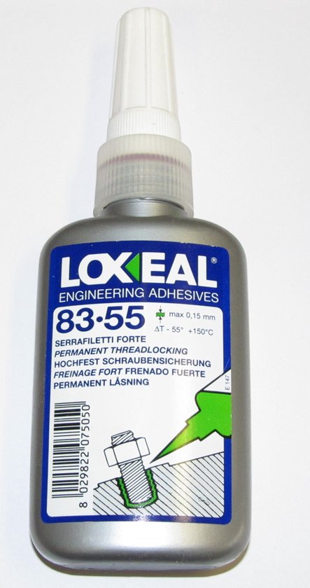 Loxeal 83.55 flacon 50ml schroefdraadborging | bol.com