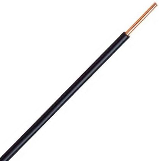 VD draad 6mm2 VD6 - Zwart - 100 meter | bol