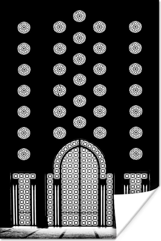 Architectuur - Zwart - Wit - Patroon | bol.com