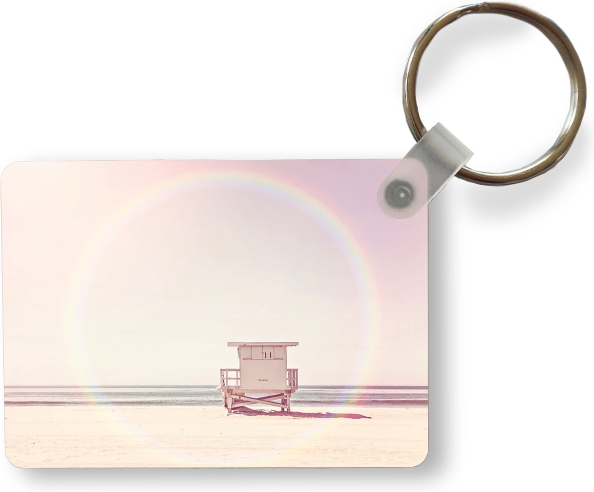 Sleutelhanger - Strand - Hut - Zon - Zee - Zomer - Uitdeelcadeautjes ...