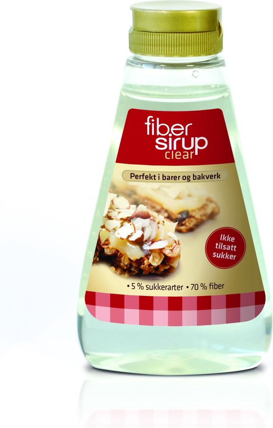 Sukrin Fiber Syrup - 450 gram - Clear | bol