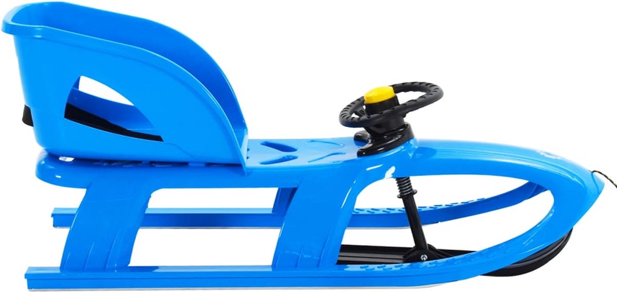 vidaXL Slee met zitje en stuur 102,5x40x23 cm polypropeen blauw | bol.com