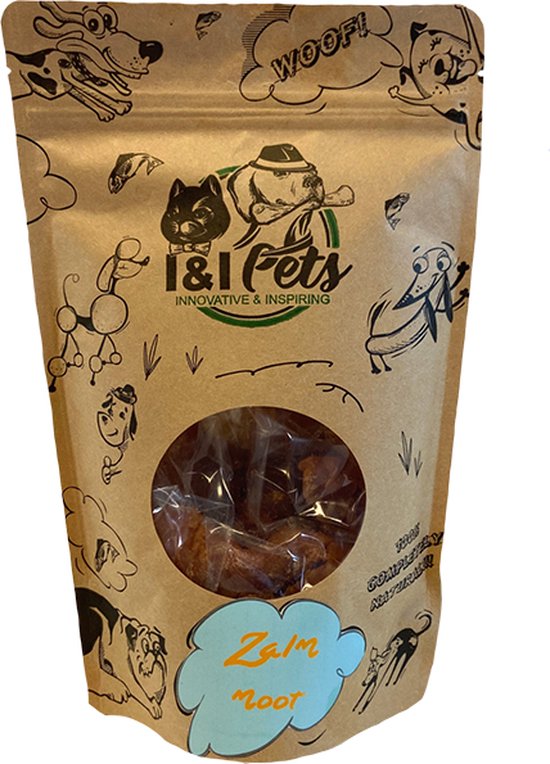 I & I Pets - Vis en Schaaldieren - Hondensnack - Zalm moten | bol