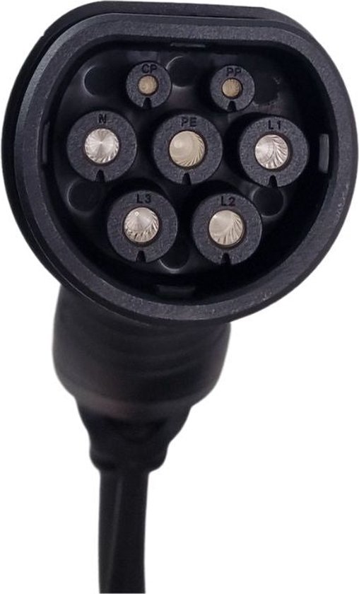 Tesla Model S (2013-2016) Mobiele Lader Type 2 Naar Schuko 16 Ampère 1 ...