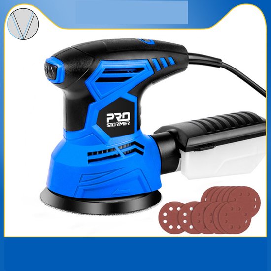 Handpalmschuurmachine - Schuurmachine Met Stofafzuiging 8 Standen ...