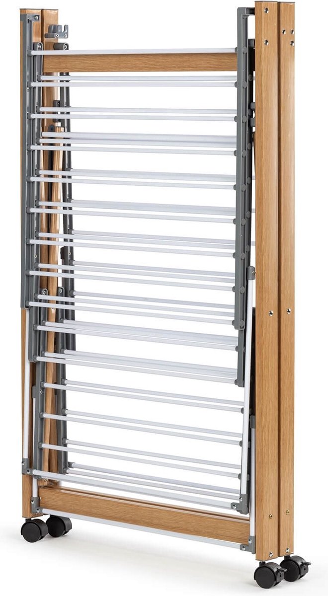 Vitapur Inklapbaar Droogrek - Wasrek Inklapbaar - Kledingrek - 21 meter ...