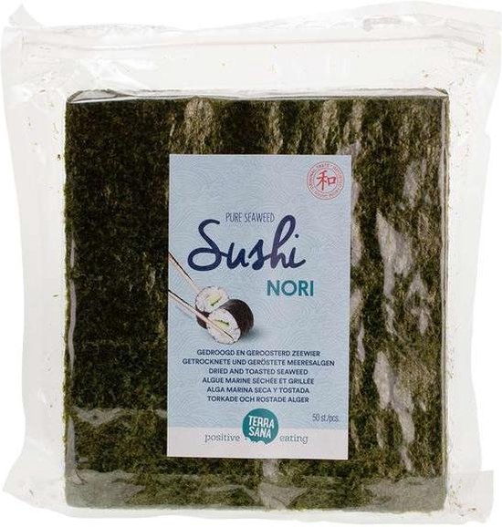 Terrasana Sushi Nori Ger 50St | bol