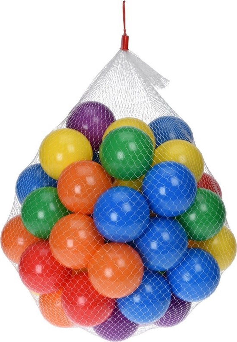 Ballenbak INCLUSIEF 100 ballen 147 x 33cm - Opblaasbaar met zachte rand ...