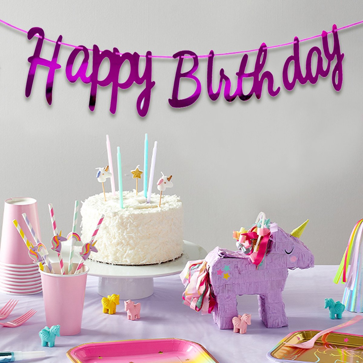 Happy Birthday Slinger Verjaardag Versiering Letter Slinger ...