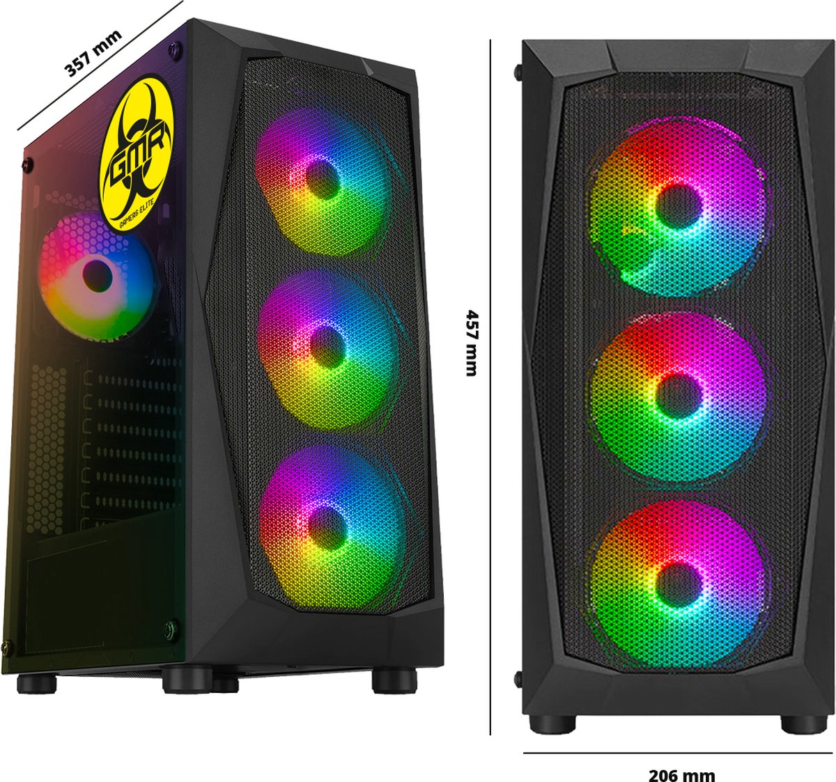 AMD Ryzen 5 3500 RGB Game Computer / Gaming PC (Upgradable) - GTX 1660 ...