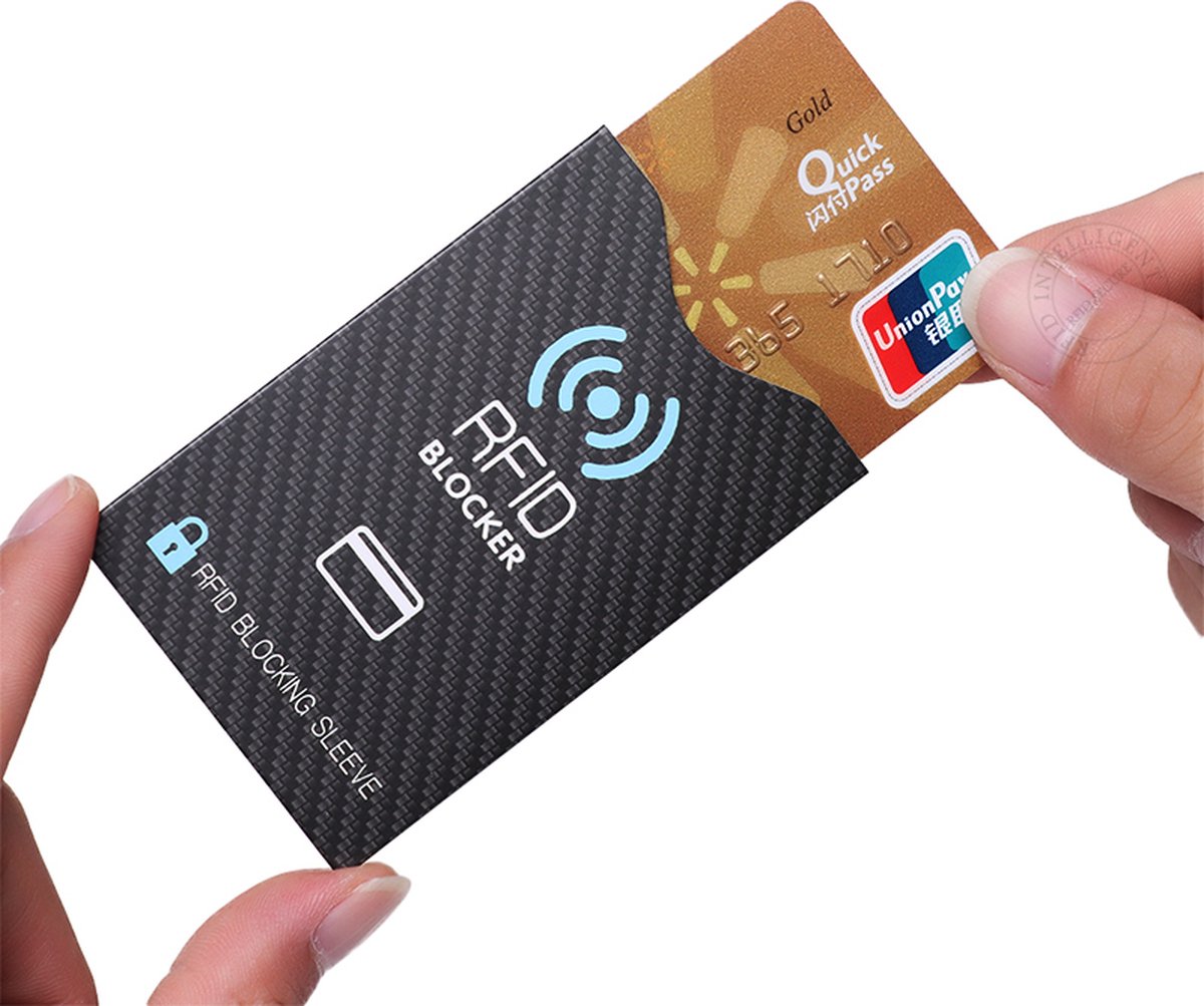 2x Anti Skim Card Case I Anti Rfid Hoesjes I Rfid Blocker I Pinpas Case ...