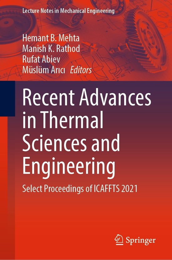 Lecture Notes in Mechanical Engineering - Recent Advances in Thermal ...