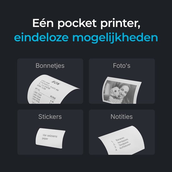 Orbit Electronic Mini Printer - Premium Pocket Printer - 300 DPI ...