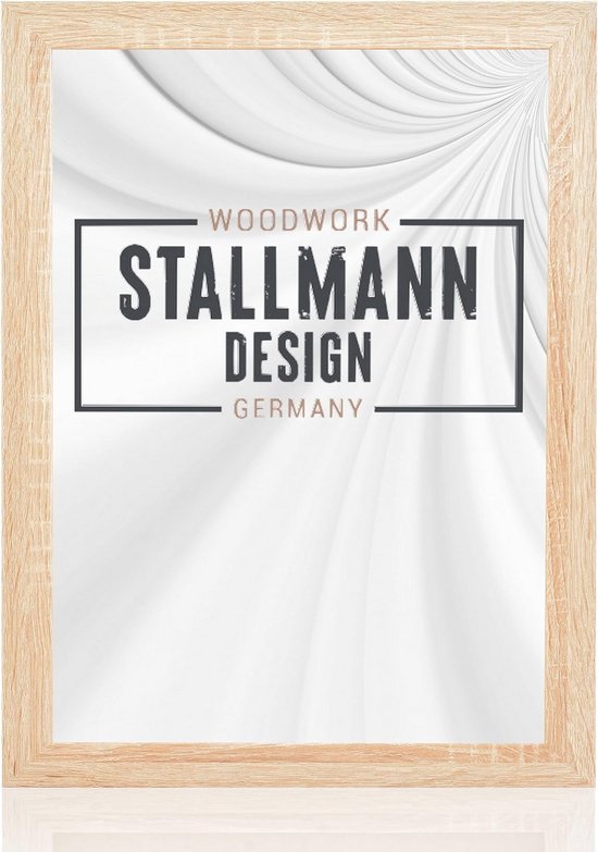 Moderne fotolijst 80 x 100 cm | kleur: Sonoma eiken | elegante lijst ...