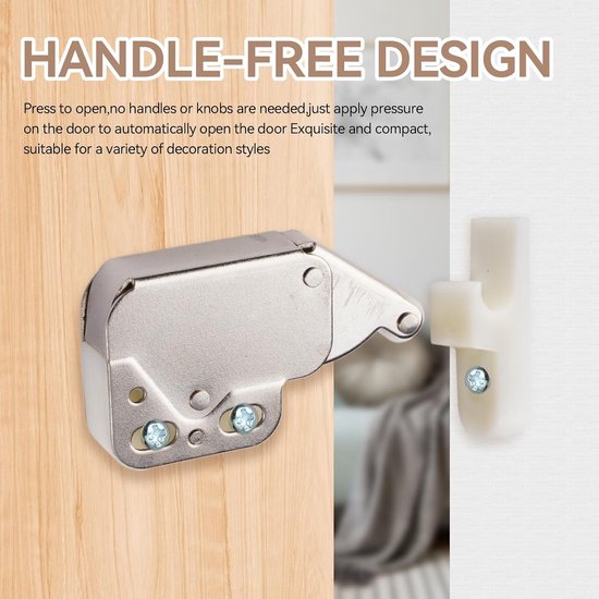 12pcs Mini Spring Latches met Schroeven - RVS Deursluitingen voor ...