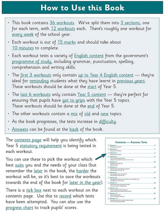Engelse Oefeningen Jaar 5 Leerlingen Werkboek Spelling Grammatica en ...