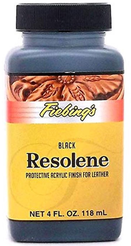 Resolene Zwart 4 oz - Leerbehandeling en Afwerking | bol