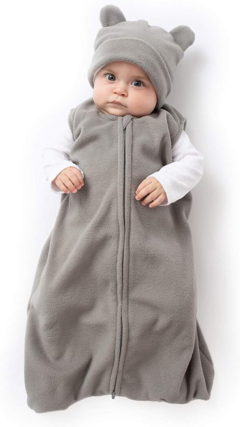 Draagbare Baby Slaapzak met Fleece - Veiliger Slapen en Comfortabel ...