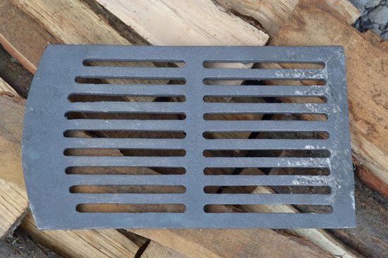 Gietijzeren Rooster voor Open Haard, Tafel en Oven - 33x19 cm | bol