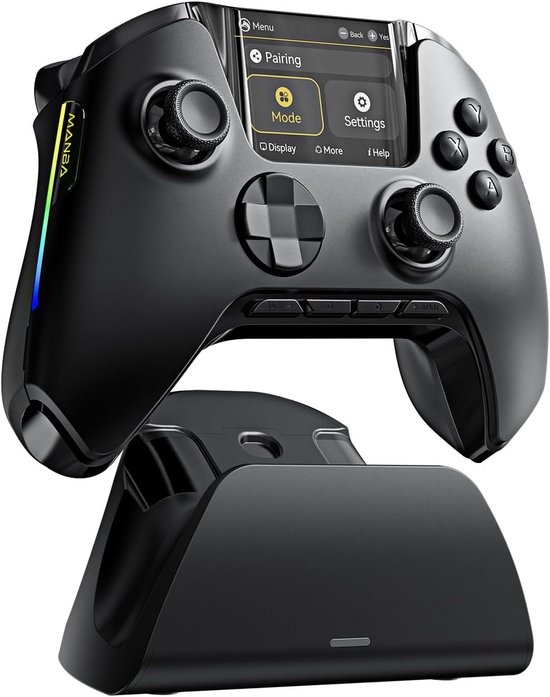 Interactieve Gamecontroller voor PC/Switch/iOS/Android - 1800mAh Hall Effect met LED &... | bol