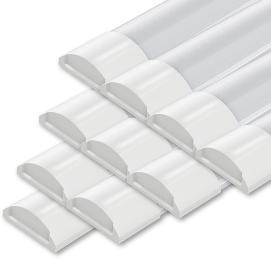 Ledvion - 10x LED Batten 60 cm - 15W - 4000K - 1800 lumen - IP20 | bol