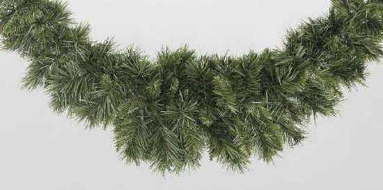 Traditionele Kunstmatige Kerstslinger 90cm Volle Groene Dennentakken | bol