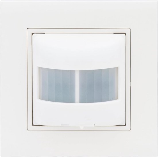 Inbouw Bewegingssensor 120 Graden Hoek en 8 Meter Bereik Wit | bol