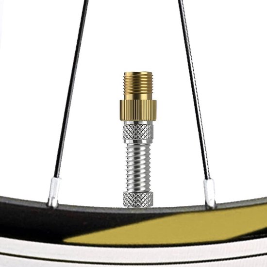 Fietsventiel Adapters Presta naar Schrader - Aluminium Legering ...