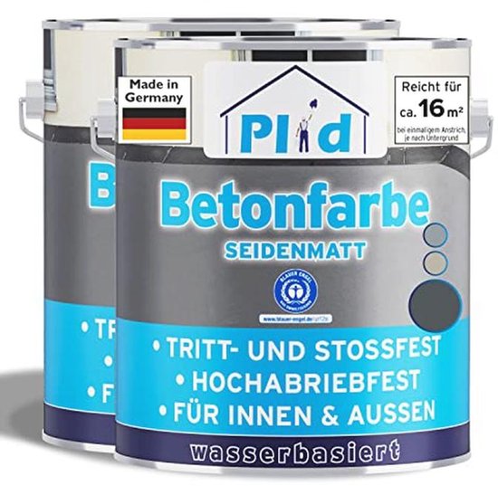 Betonverf voor binnen en buiten - vorstbestendige vloerverf ...