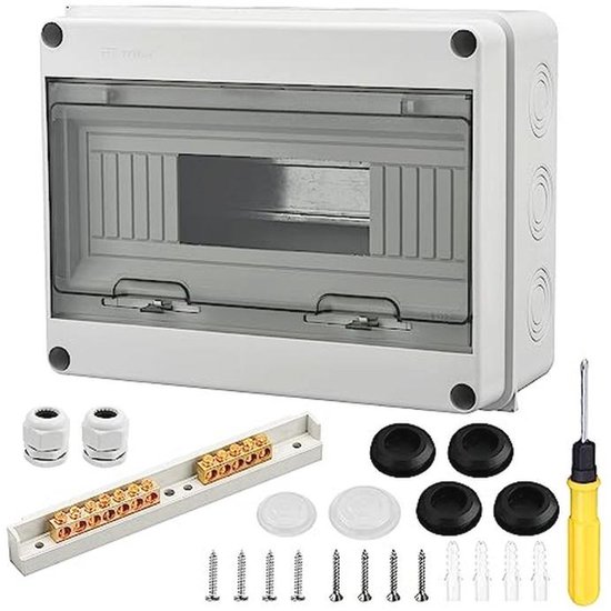 Boîtier de fusibles robuste IP65 pour intérieur et extérieur - Tableau ...