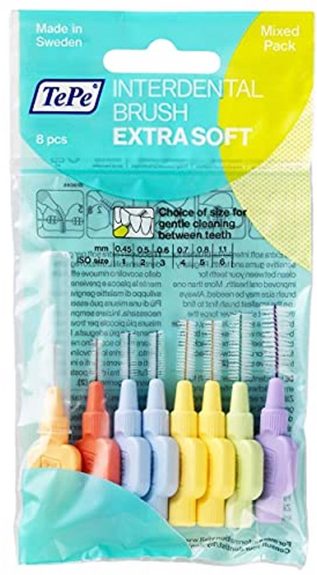 Interdental Borstels X-Soft Gemengd - Gezond Tandenpoetsen | bol