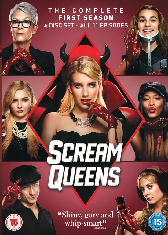 Complete Seizoen 1 van Scream Queens - Comedy Horror Serie (Dvd), Emma ...