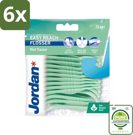 Jordan - Flosser - Easy Reach - Munt Smaak - 25 Ragers ...