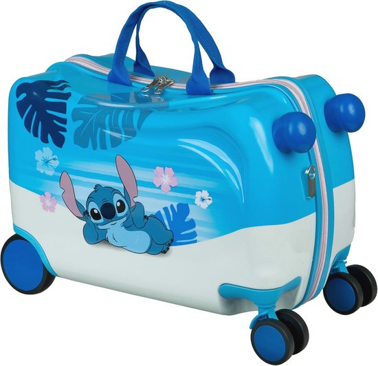 Kindertrolley Ride-on om op te zitten tot 50 kg met handgrepen ...