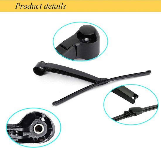 Achterruitwisser Set Geschikt voor VW Golf 5 en Polo MK4 | bol
