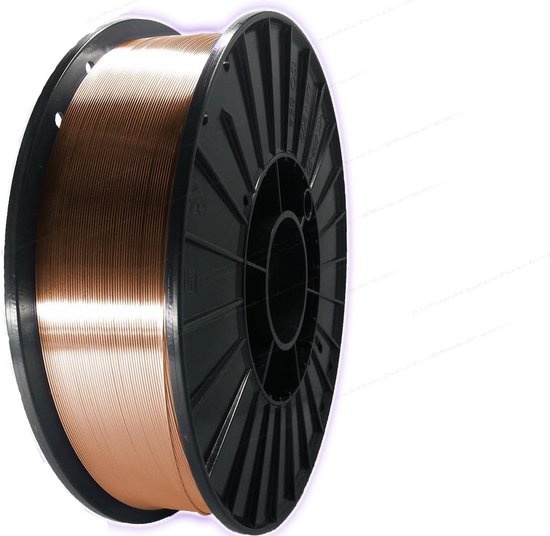 MIG/MAG lasdraad 0,6 mm voor staal - 5 kg rol in veiligheidsgas ...