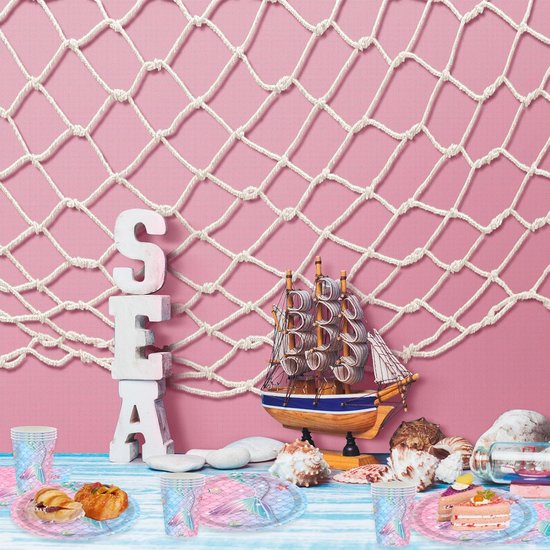 Party Dinnerware Set voor 16 Gasten - Mermaid Party Plates ...