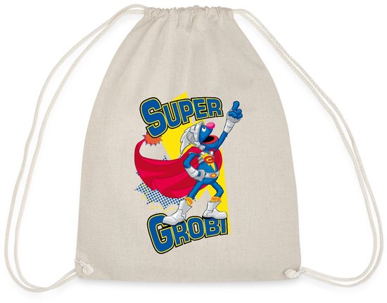 Sesamstraat Super Grobi Superheld Gymtas | bol