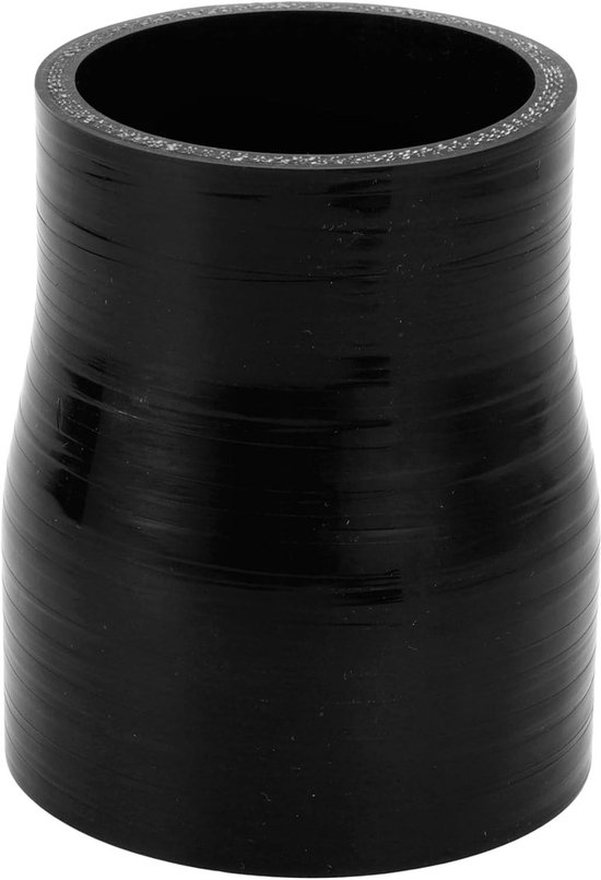 Nordivar Auto Silicone Slang 4 Laags 5mm Dikte Zwart Rechte