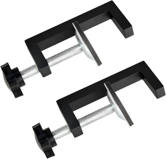 C-klem kit - zwart - gereedschapset - klemmen | bol